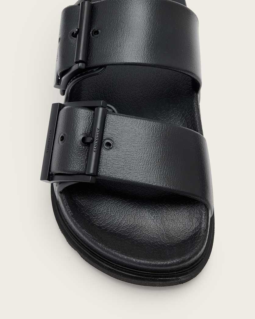 Sian EVA Buckle Sandals Black | ALLSAINTS